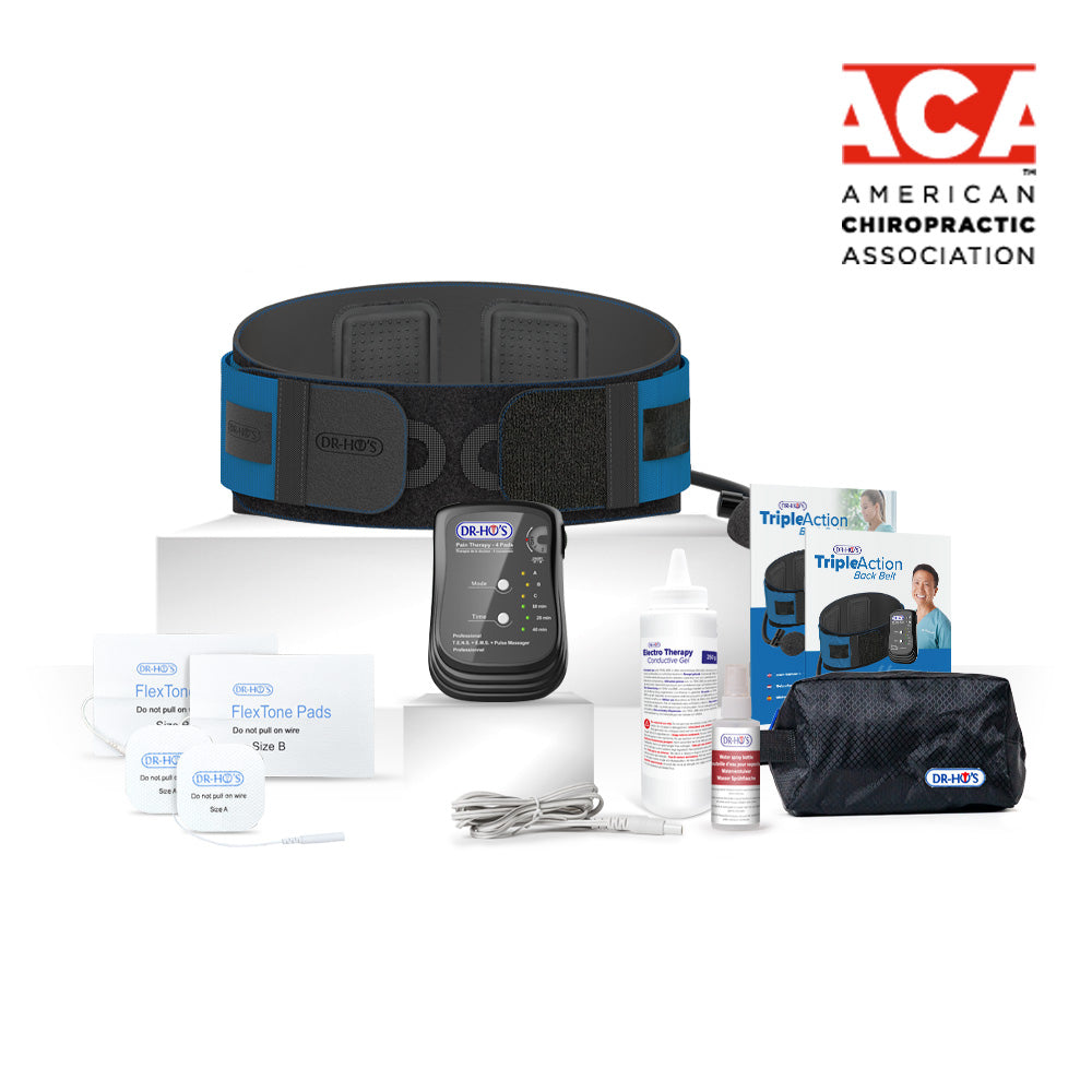 DR-HO’S Triple Action Back Belt – Lumbar Support & TENS — VitaDora UK